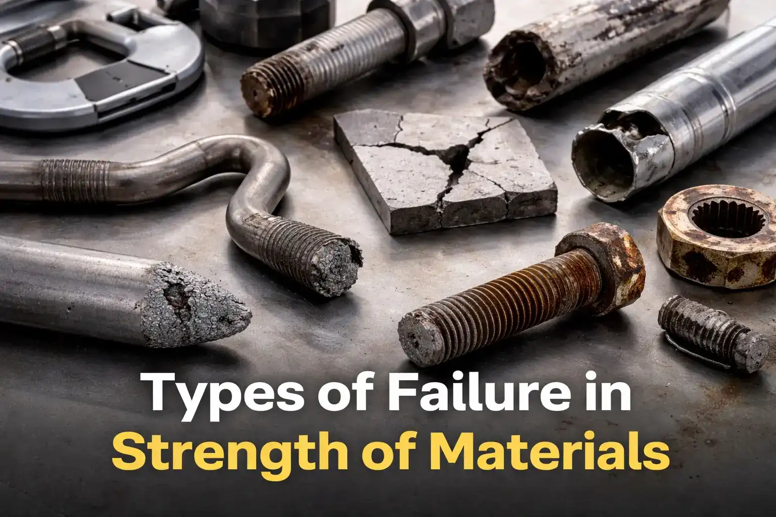 Types of Failure in Strength of Materials | Key Insights