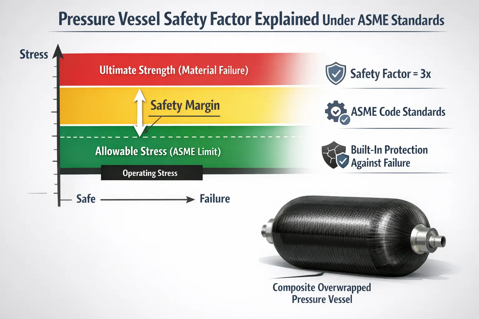 Pressure Vessel Safety Factor | ASME Rules and Guidelines